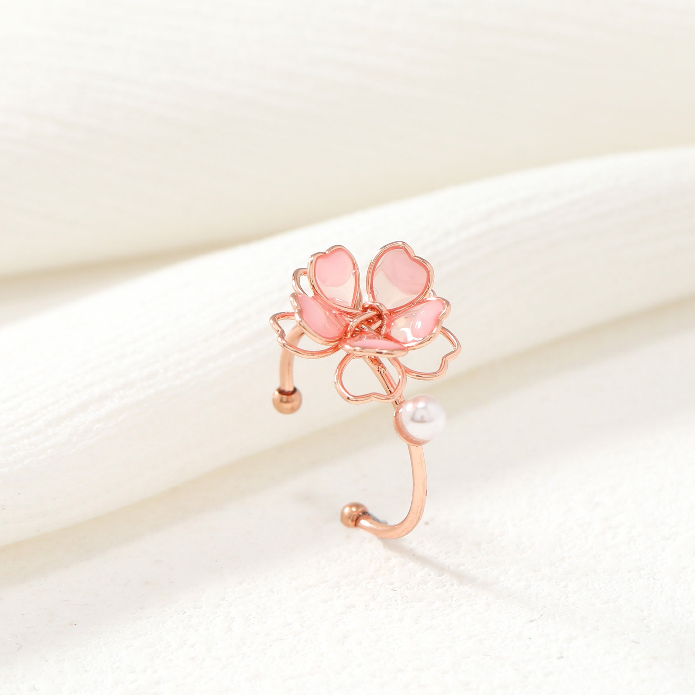 Exquisite Sakura Pinky Ring – peachade
